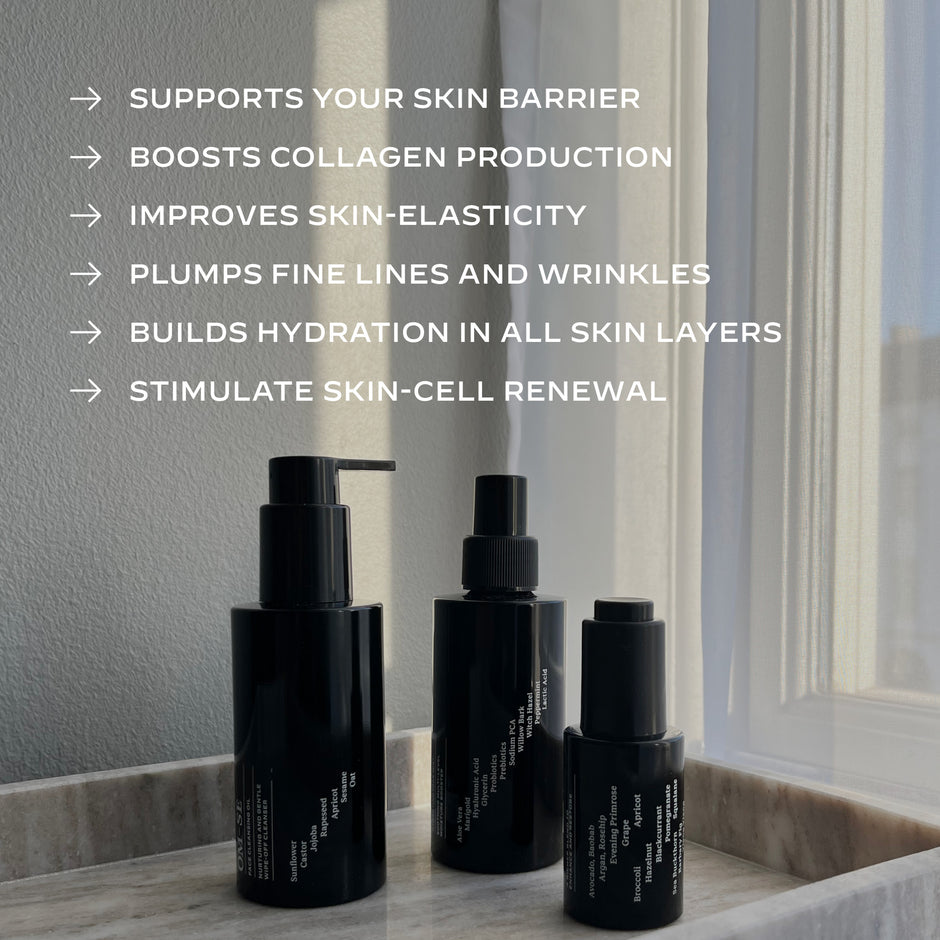 OM-SE Natural Active Skincare | 13+ Beauty Products In 3 Bottles